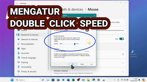 Cara Setting Kecepatan Klik Dua Kali Double Click Speed Di Laptop