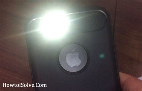 How To Enable Led Flash Alerts On Iphone Every Notification Howtoisolve