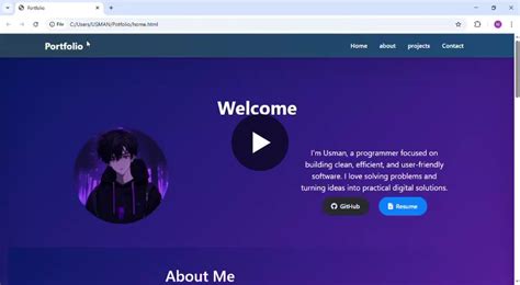 Frontenddeveloper Webdevelopment Html Css Portfolio