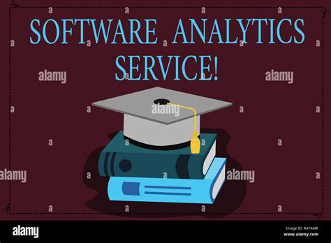 Writing Note Showing Software Analytics Service Business Photo