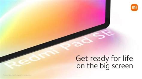 Xiaomi For The First Time Teased Users With The Redmi Pad Se Tablet Image Looks Quite Similar