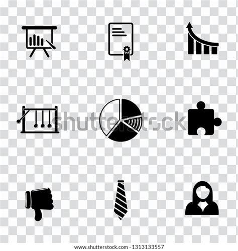 Vector Management Icons Set Business Project Stock Vector Royalty Free 1313133557 Shutterstock