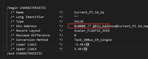 Simulink Code Generation A2l File Generation And Update A2l Address