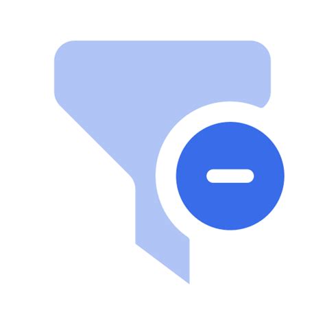 Filter Generic Blue Icon
