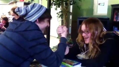 Father Daughter Arm Wrestling Youtube