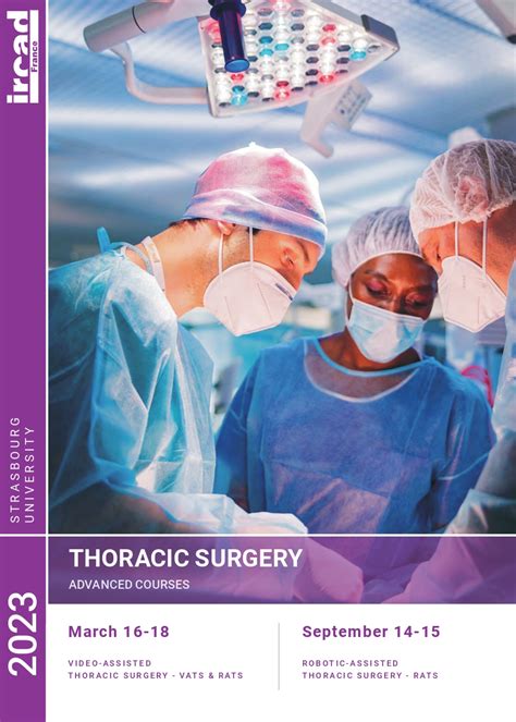 Ircad Robotic Assisted Thoracic Surgery Rats Endorsed By Ests European Society Of