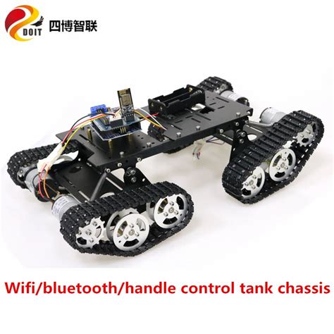 SZDOIT wifi/Bluetooth/ручка управления Металл TS400 4WD гусеничный RC ...