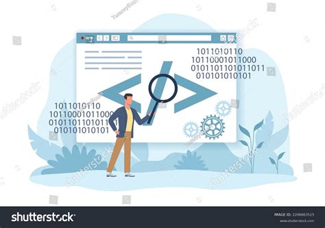 Process Learning Programming Binary Code Understanding Stock Vector