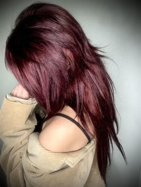 Dark Red Violet Brown Hair Color Dark Red Violet Brown Hair Color