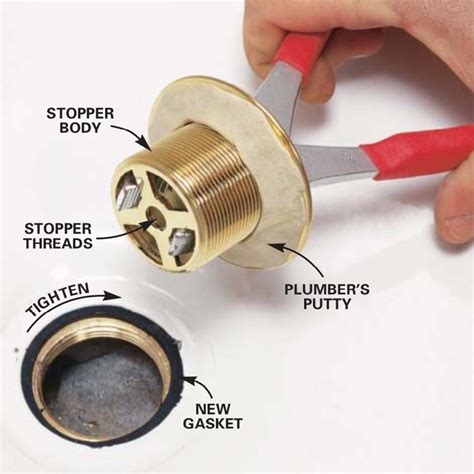 Toe Touch Drain Stopper Assembly Diagram How To Remove A Toe