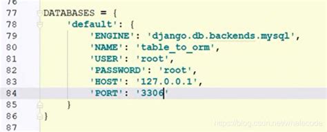 Django 小结 根据已有的表生成orm模型 200317django中数据库里已经生成了表如何让他自己生成models来创建orm