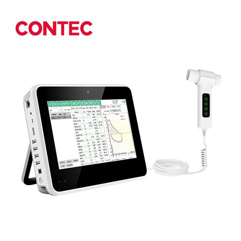 Contec Sp100a Portable Lung Function Testing Device Spirometer Digital Portable Spirometer Price