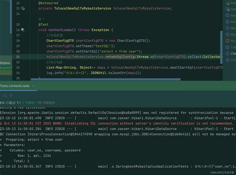 mybaits整合springboot加载自定义sql springboot mybatis 自定义sql csdn博客