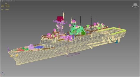 Zaozhuang 542 Type 054a Class Frigate 3d Model By Pxfpxd