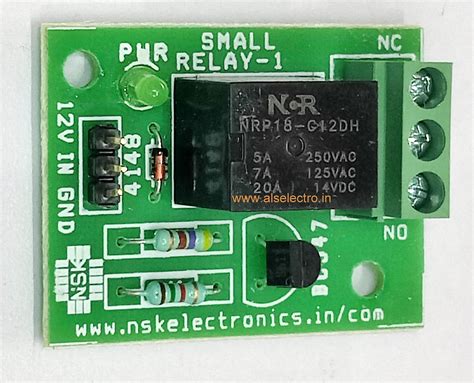 1CH 12V Relay Module Saravana Electronics