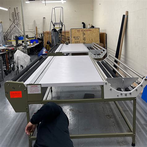 Fabric Measuring Inspection Tables Ricks Measuring Machine Services