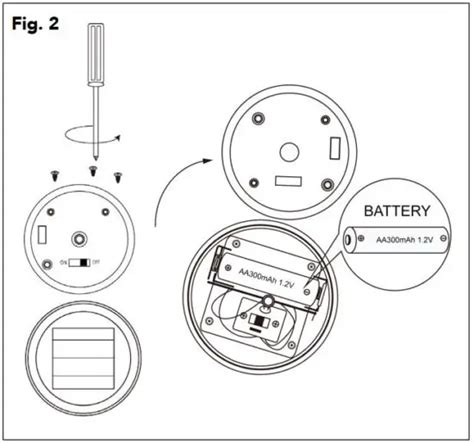 Bliss Bsl 318 Solar Pathway Light Instruction Manual