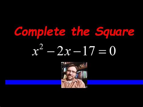 Completing The Square Formula