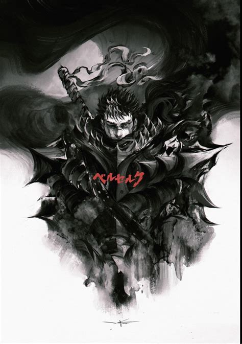 Berserk Fan Art I Wanted To Capture Guts Tormented Soul Rberserk