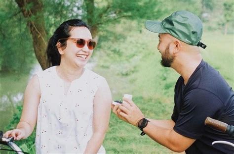 Sederhana Banget Rachel Amanda Ternyata Dilamar Pas Lagi Sepedaan Di