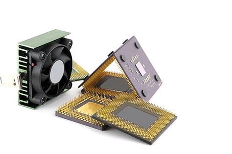 Processor Linear Icon Microprocessor Integrated Processing Vector