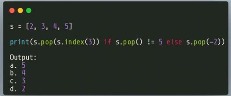 Abdul Kareem On Linkedin Python Question Happy Tuesday What Is The Output Of This Code And