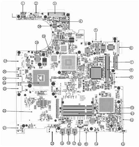 Acer Laptop Battery Pinout Diagram