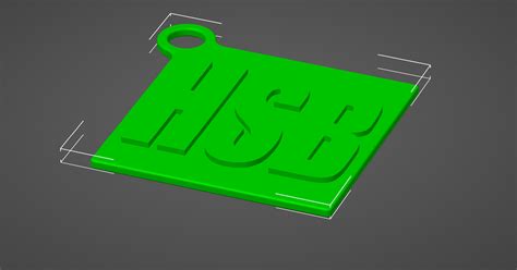 Hsb Keychain By Rasty83 Download Free Stl Model