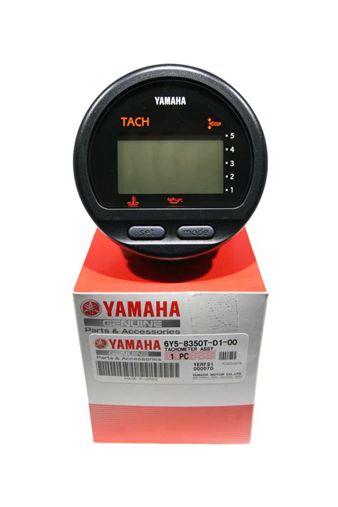 Yamaha Digital Multifunction Tachometer 6y5 8350t D0 00 6y5 8350t