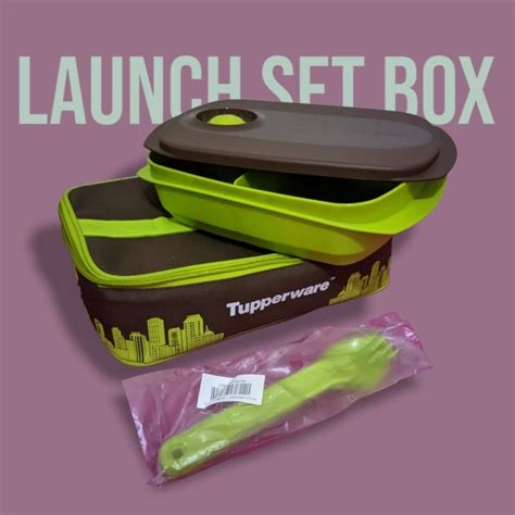 Tupperware Cool N Chic Lunch Box Shopee Malaysia
