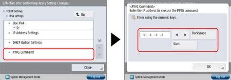 Confirming Tcpipv4 Settings Ping Command