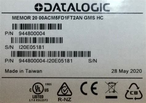 Datalogic Mobile Handheld Computer Pn 944800004 Paragon Data Systems