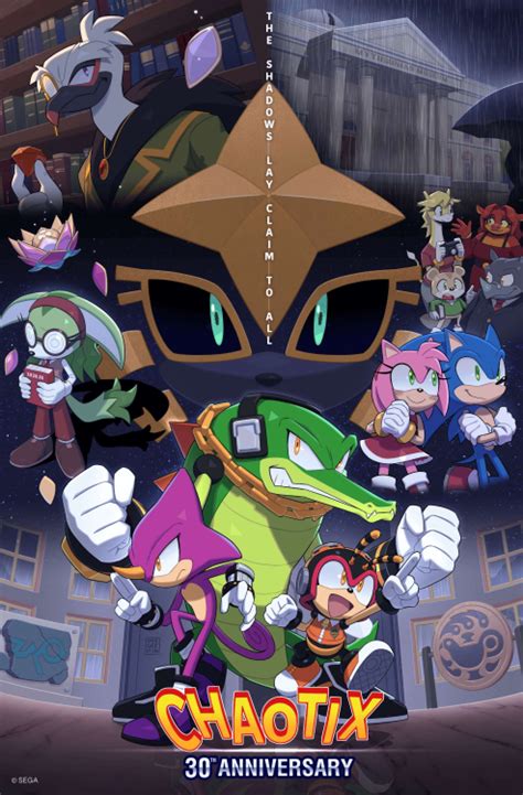 Idw Releases Preview Pages For Chaotix 30th Anniversary One Shot