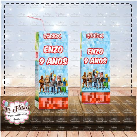 Rotulo Para Suco Roblox Elo7 Produtos Especiais