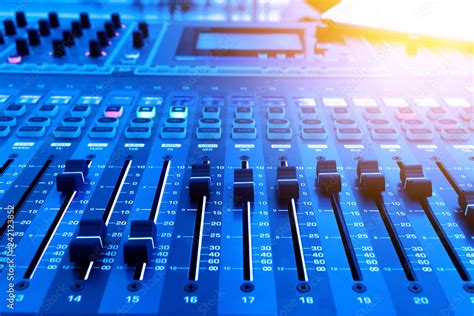 Professional Audio Studio Sound Mixer Console Board Panel With