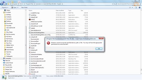 Spec Editor Not Working Autodesk Community