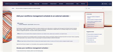 Genesys Cloud Resource Center Moves To A New Url With Navigation And Accessibility Improvements
