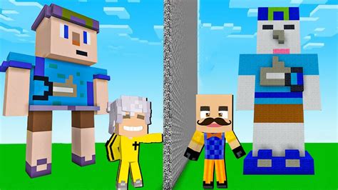 Geo Zaxid Vs Noob ჩინჩინას აშენება მაინკრაფტში Noob Vs Pro Minecraft Youtube