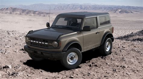 Here Is Every 2025 Ford Bronco Color