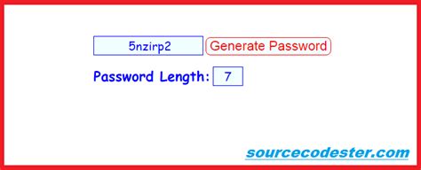 Randomly Generate User Password Using Javascript Free Source Code How To Generate Random Number