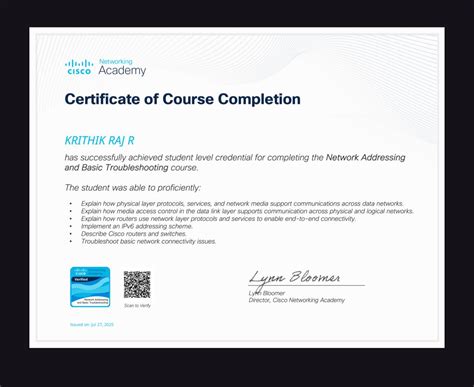 Networking Techcareer Ciscocertified Futureccna Networkengineer… Krithik Raj R