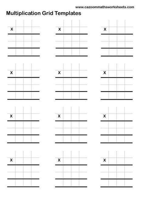 Worksheet Works Grid Method Multiplication