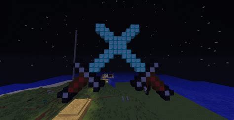 Two Diamond Swords Minecraft Project