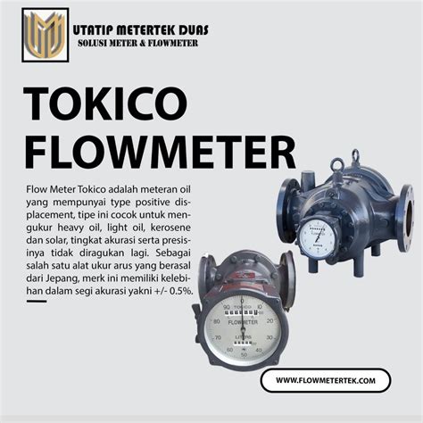 Flow Meter Utatip Metertek Duas