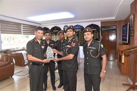 Lt Gen Neeraj Varshney Honors Top Officers At Workshop Company