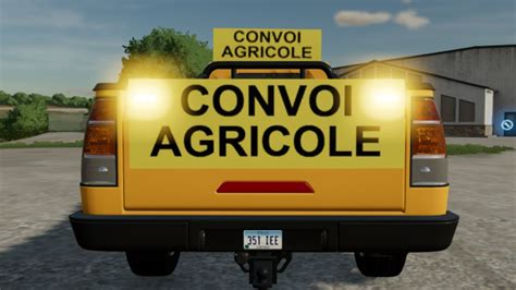 Pickup 2017 Agricultural Convoy Fs22 Kingmods