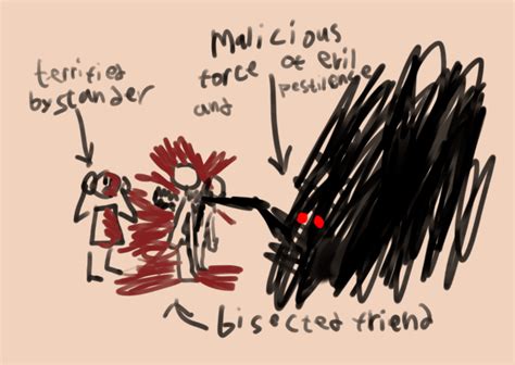 Rough Recreation Of First Sawblade Locust Encounter Tw Cartoonishly