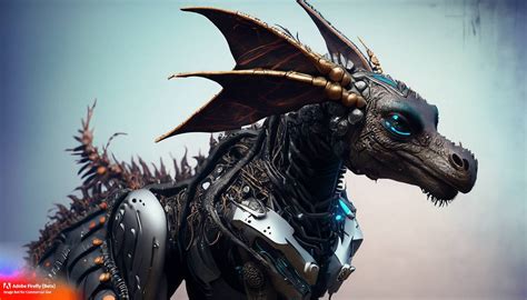 Futuristic Robotic Dragon By Arv07 Flex On Deviantart