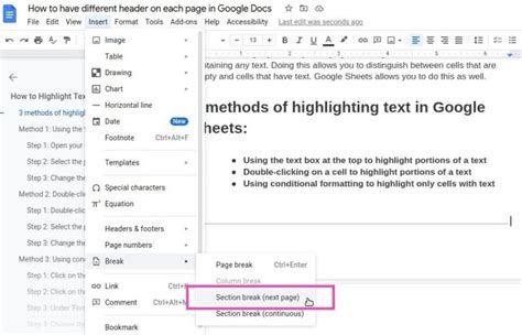 How To Have Different Headers On Each Page In Google Docs OfficeBeginner