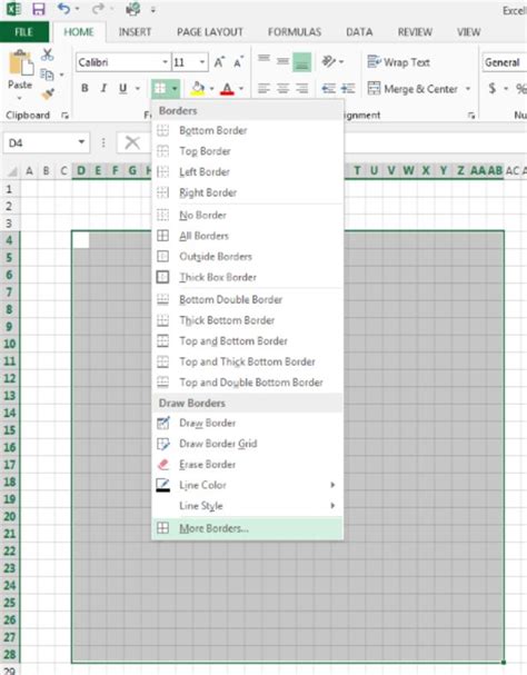 How To Make A Grid On Microsoft Excel At Alyssa Geddes Blog